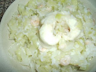 Receita de arroz de peixe (congro) em 15 minutos