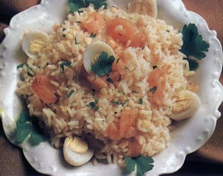 Arroz de truta fumada - Receita Petitchef