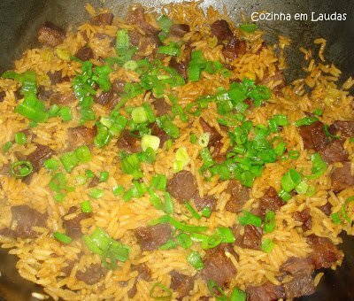 Receita de arroz maria isabel