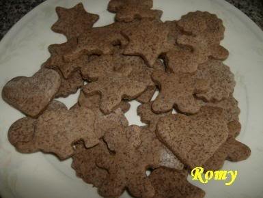 Receita de biscoitos de chocolate