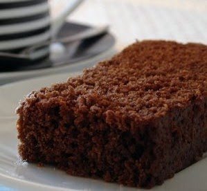 Receita de bolo de café e chocolate