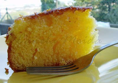 Receita de bolo francês de iogurte