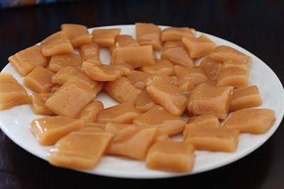 Receita de caramelo caseiro