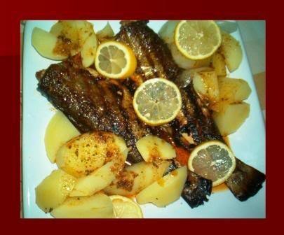 Receita de carapau grelhado com molho salsa fácil
