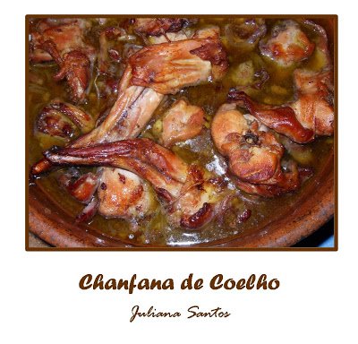 Receita de chanfana de coelho