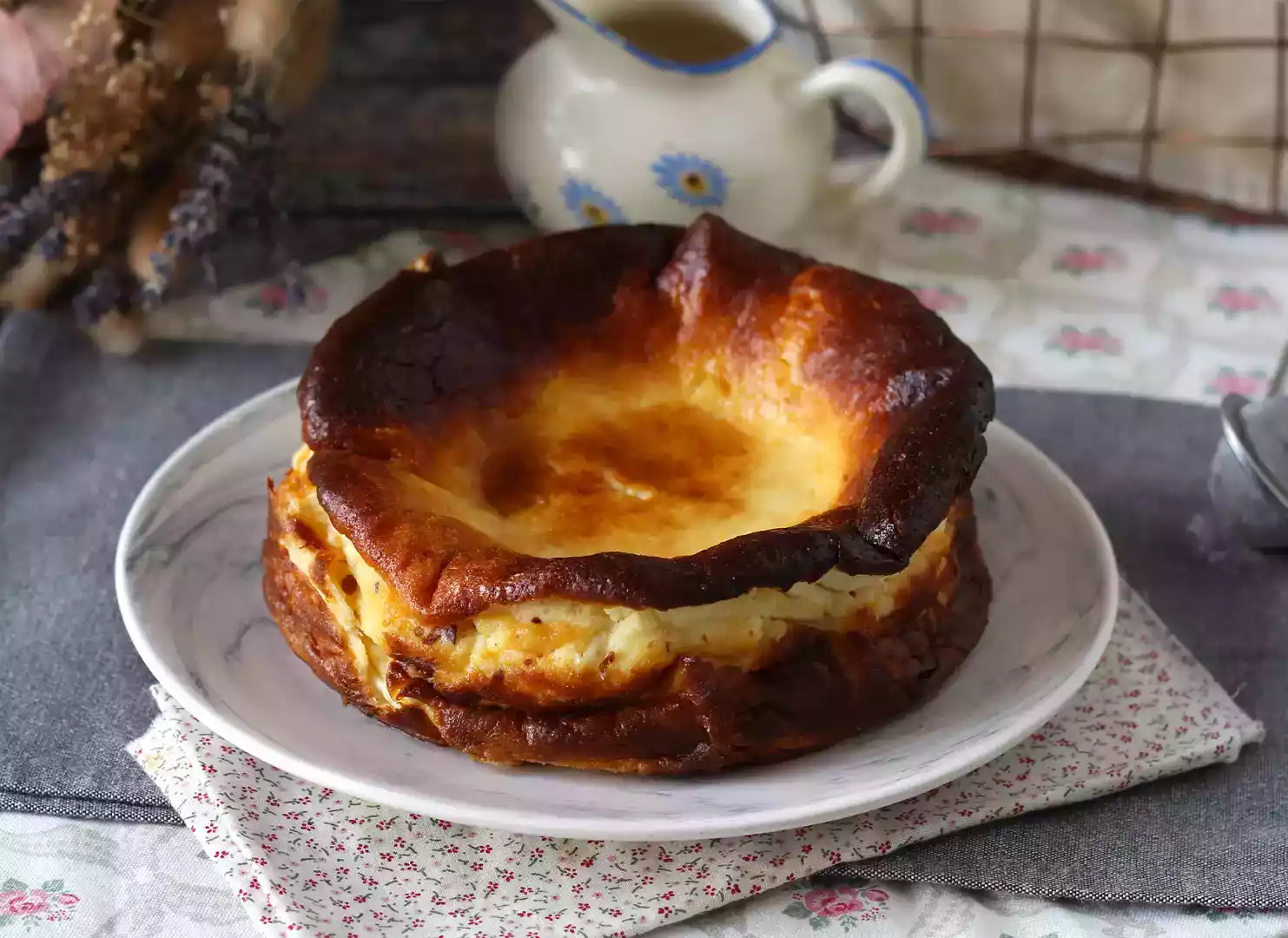 Receita de cheesecake basco: a versão franco-espanhola