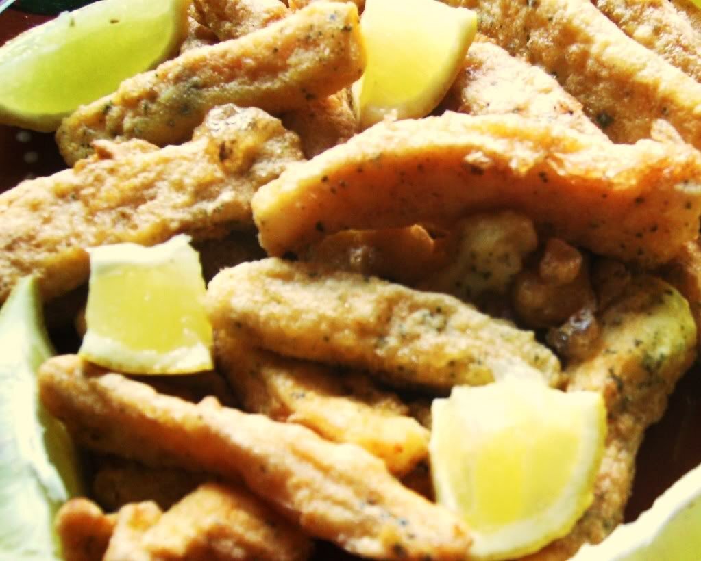 Choco frito em boa companhia