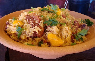 Comida goiana, arroz com pequi e costelinha de porco - Receita Petitchef
