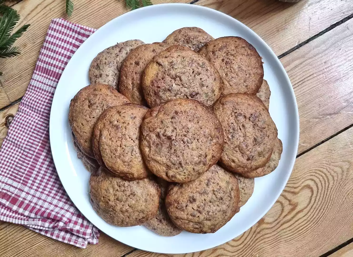 Receita de cookies de chocolate na bimby