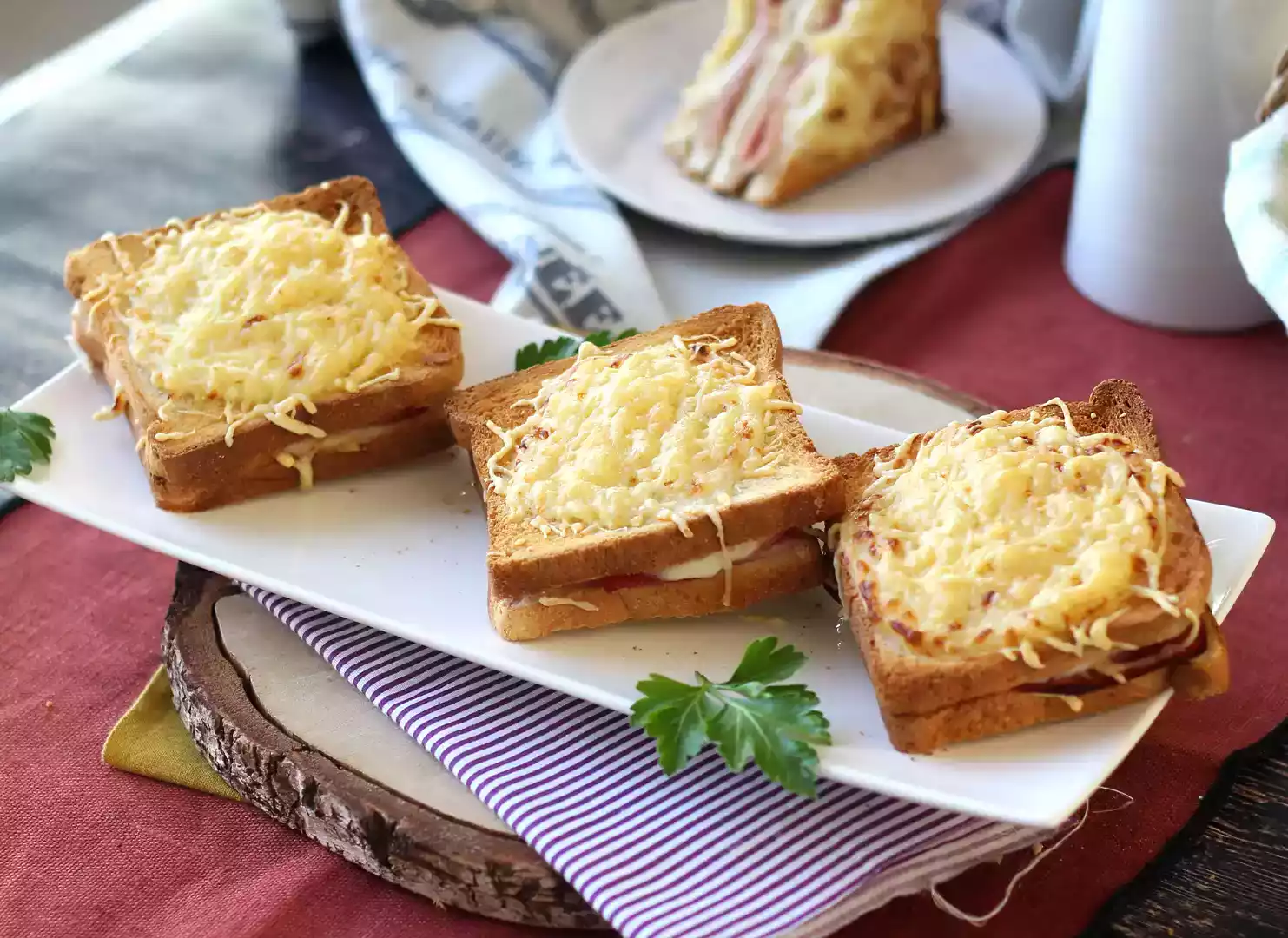 Receita de croque monsieur na air fryer