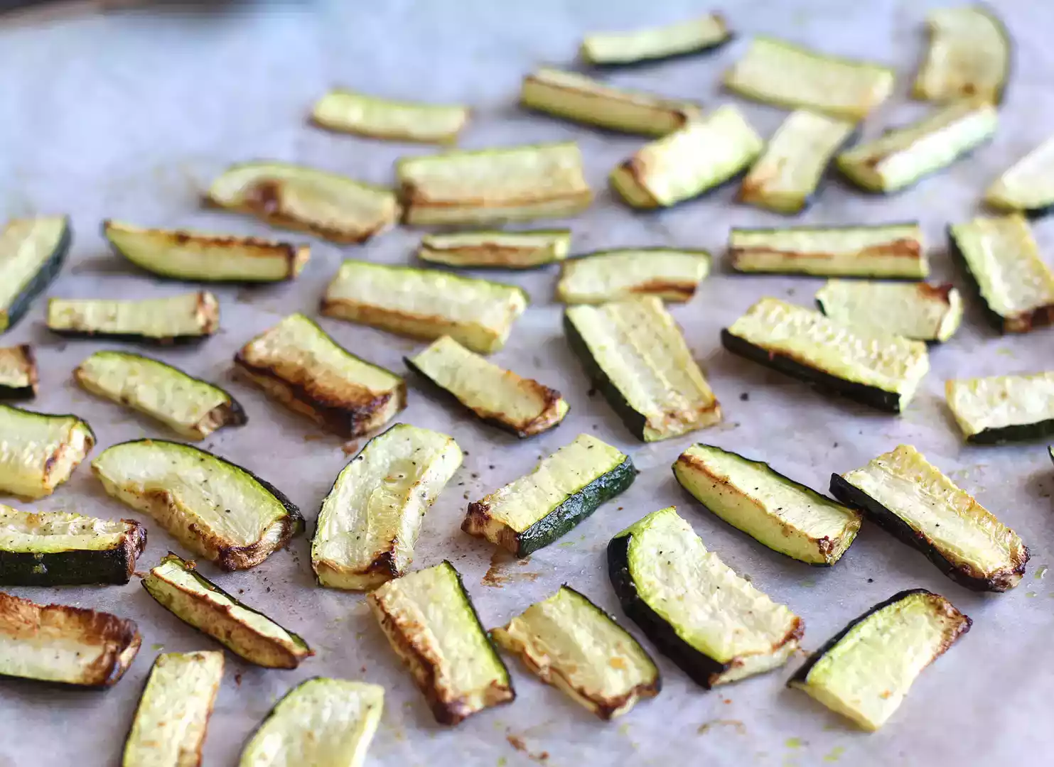 Receita de curgete assada no forno