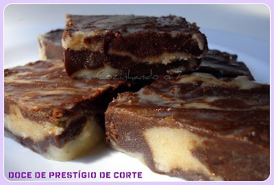 Receita de doce prestígio de corte