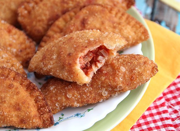 Receita de empanadilhas de atum com massa caseira