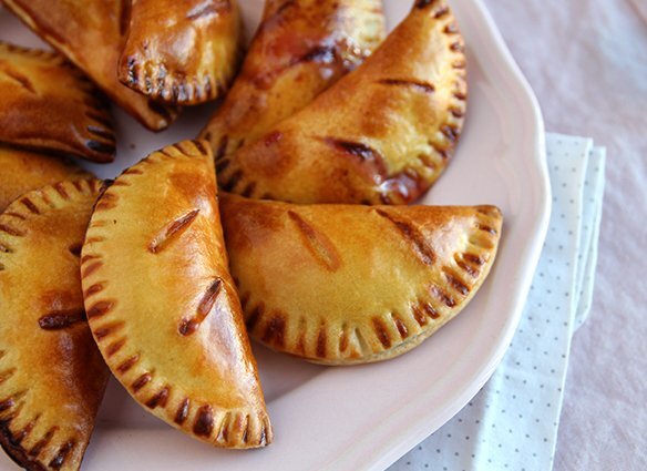 Receita de empanadilhas doces (empadillas)