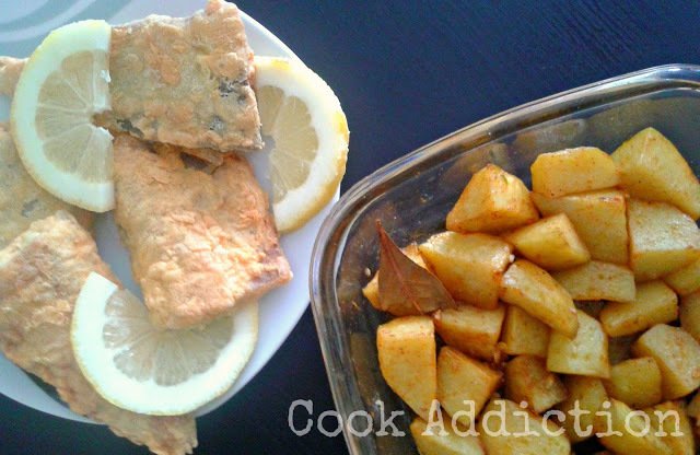 Filetes de sarda com batatas: receita simples e deliciosa
