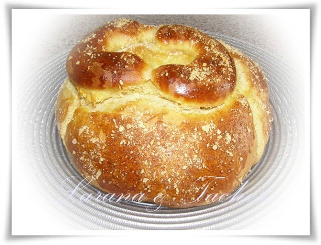 Receita de folar doce com sabor de laranja