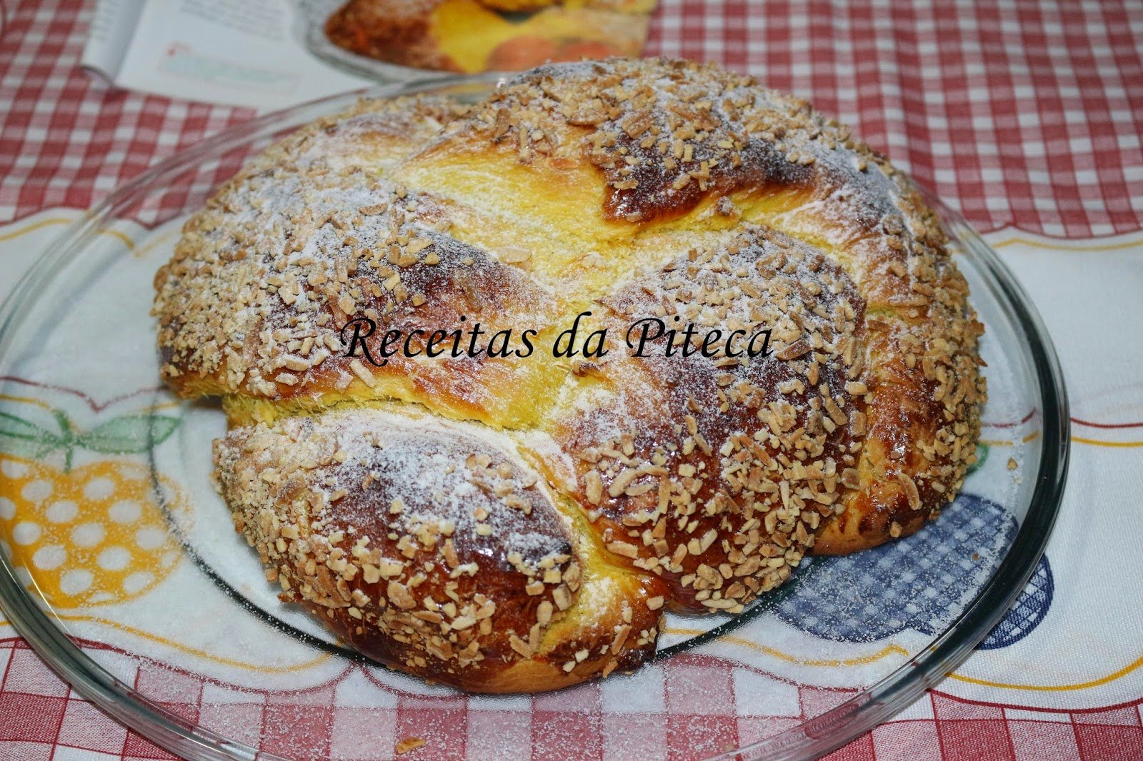 Folar doce com amêndoa - Receita Petitchef