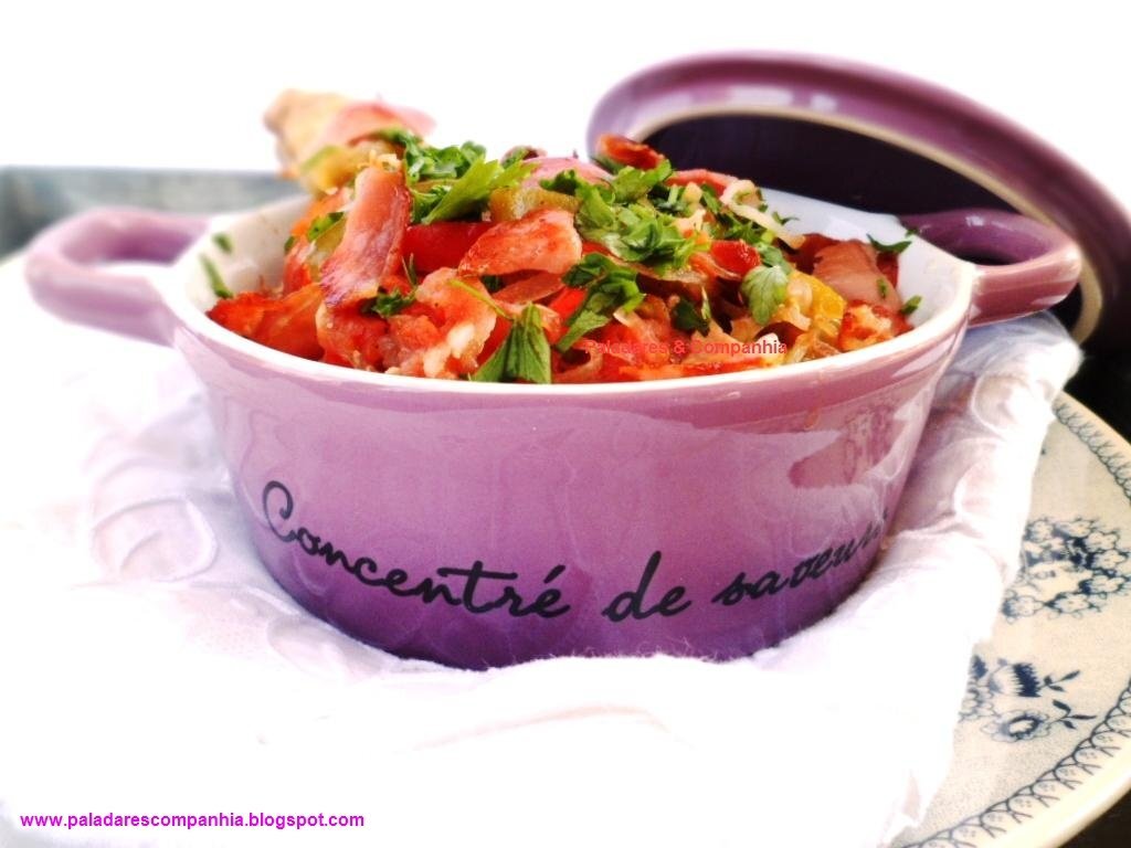 Receita de frango basco fácil e saborosa para o jantar