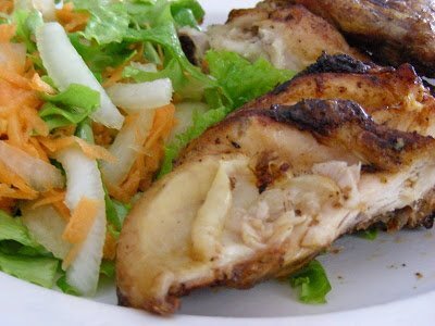 Receita de frango de churrasco do meu pai