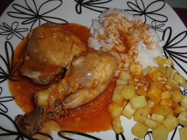 Receita de frango na púcara da bimby