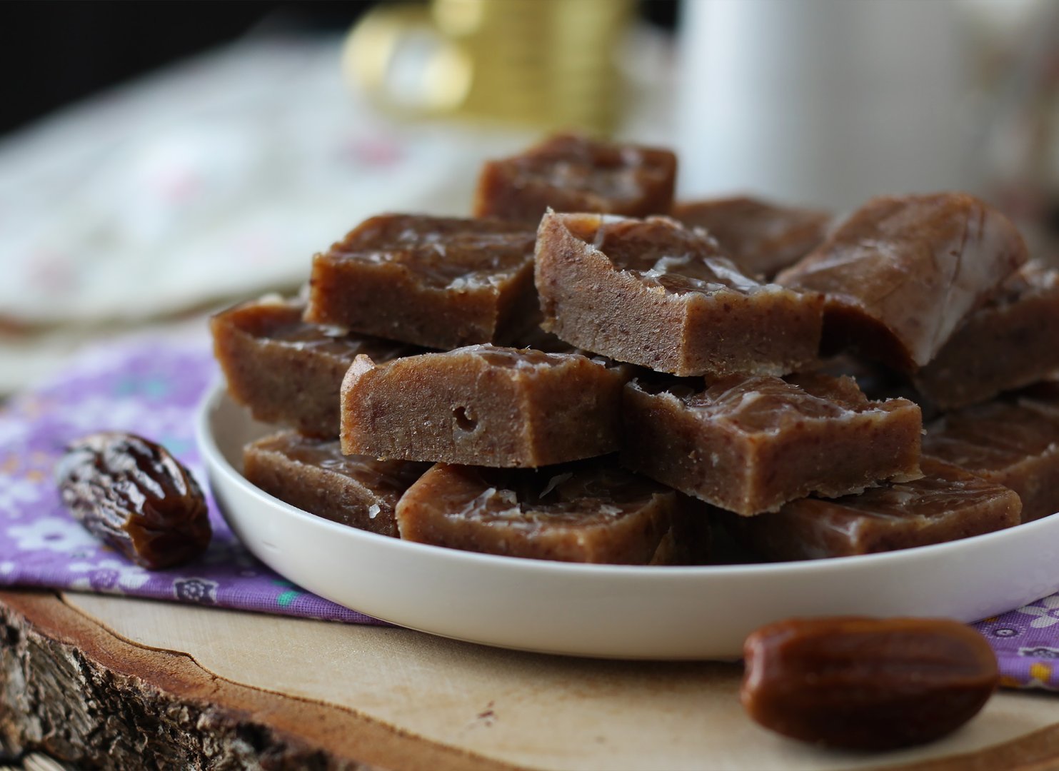 Receita de fudge de tâmara: energia e sabor em quadrados!