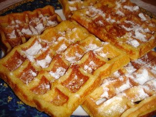 Receita de gaufres / waffles
