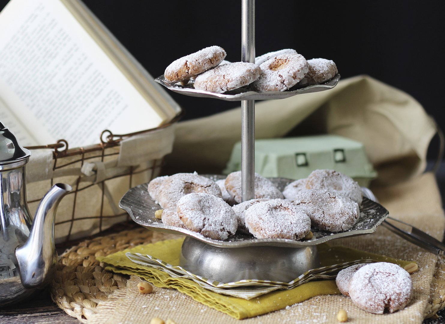 Ghriba de coco, o delicioso biscoito marroquino que derrete na boca e ...
