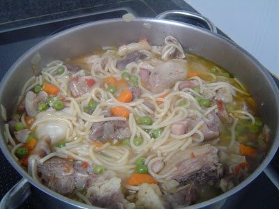 Receita de massa à primavera