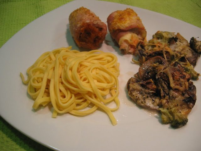 Receita de panado de queijo e fiambre no forno