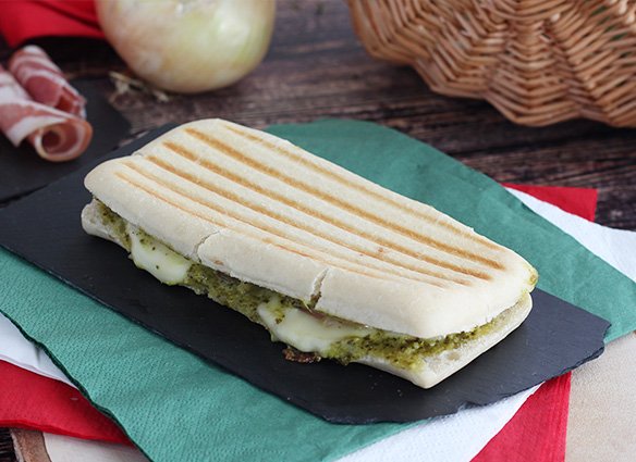 Receita de panini versão italiana