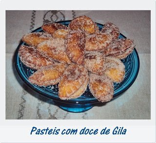 Receita de pasteis com doce de gila