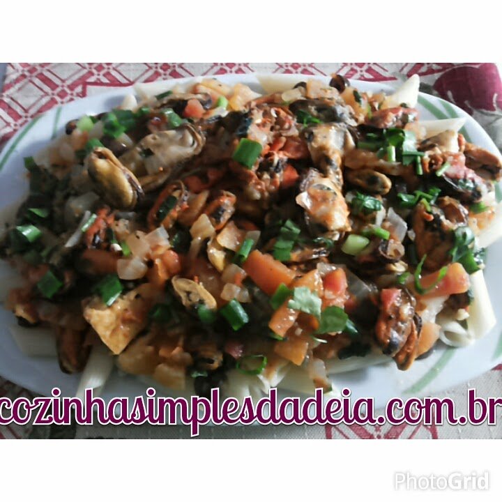 Penne ao molho de mariscos - Receita Petitchef