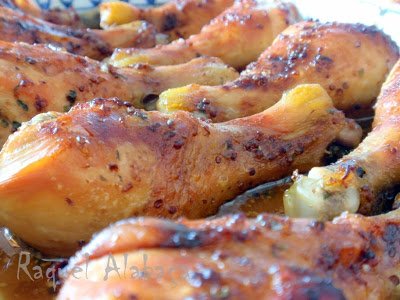 Receita de pernas de frango balsâmicas