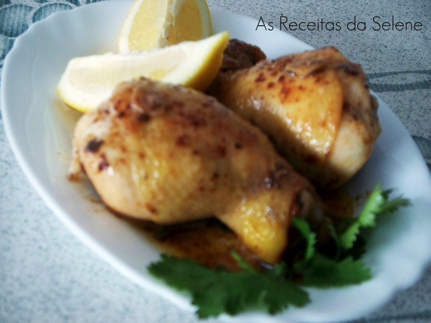Receita de perninhas de frango com alho e limão simples
