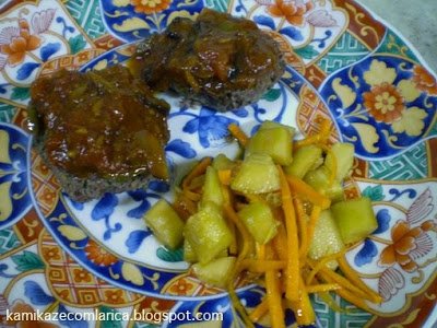 Polpettas de azuki e salada caipira - Receita Petitchef