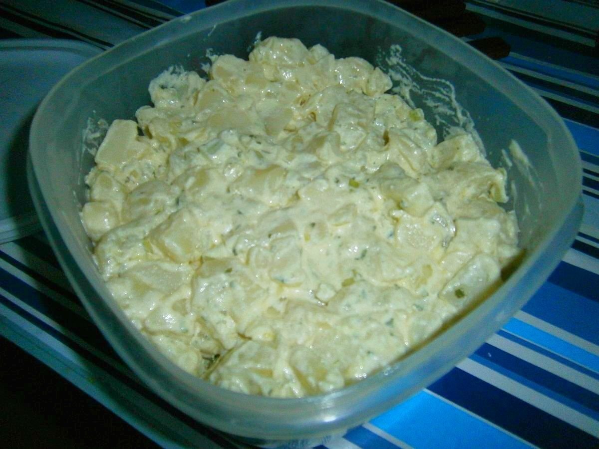 Receita de salada de batata simples e saudável