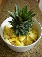 Receita fácil de sumo de ananás saudável e delicioso