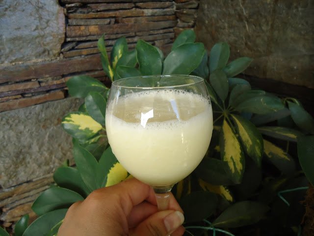 Receita de sumo de melão e gengibre